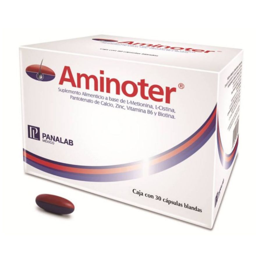 AMINOTER 30 CAPSULAS | Farmacia Dermatológica Cruz Rosa | Cuidado de la ...