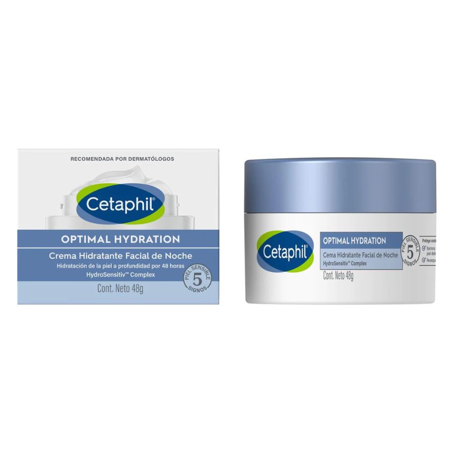 CETAPHIL OPTIMAL CREMA NOCHE 48GR | Farmacia Dermatológica Cruz Rosa ...