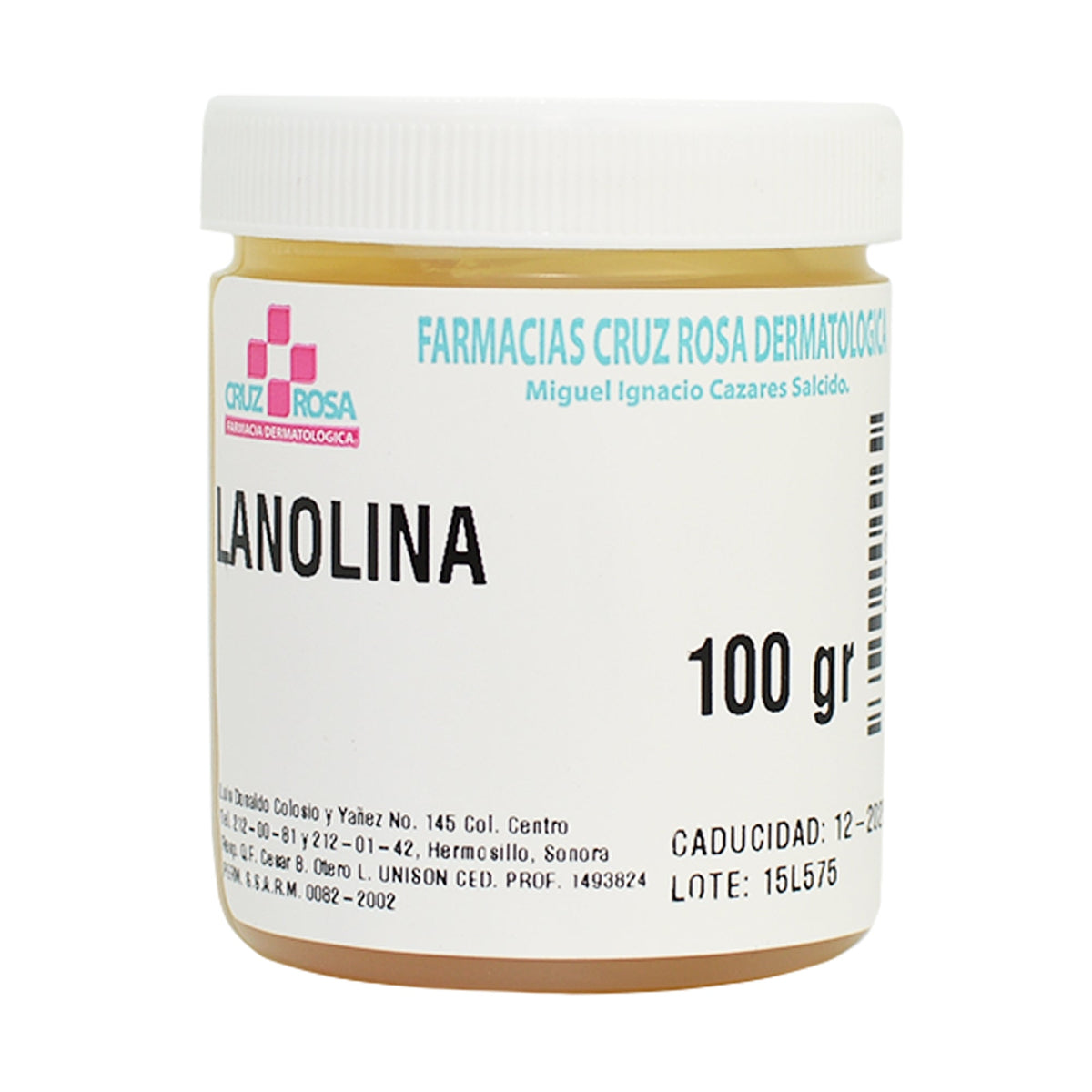 LANOLINA PURA - FARMACIA CRUZ ROSA | Farmacia Dermatológica Cruz Rosa ...