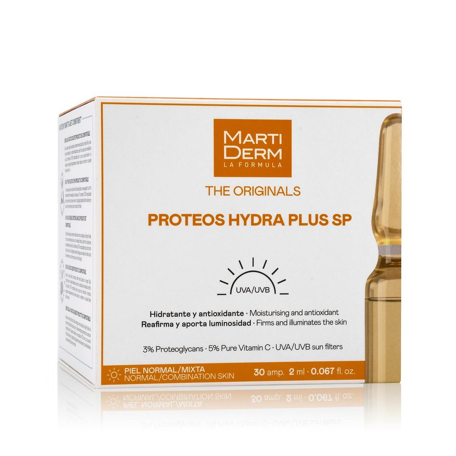 MARTIDERM PROTEOS HYDRA PLUS SP 30 AMPOLLETAS | Farmacia Dermatológica ...