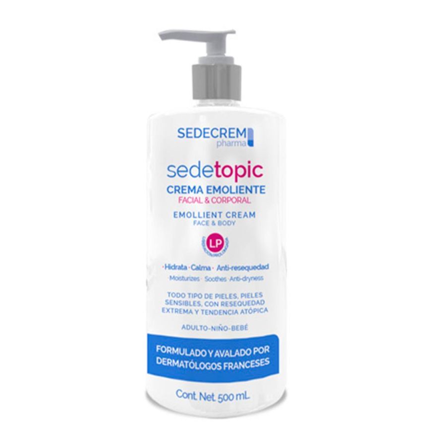 SEDETOPIC CREMA EMOLIENTE 500ML | Farmacia Dermatológica Cruz Rosa ...