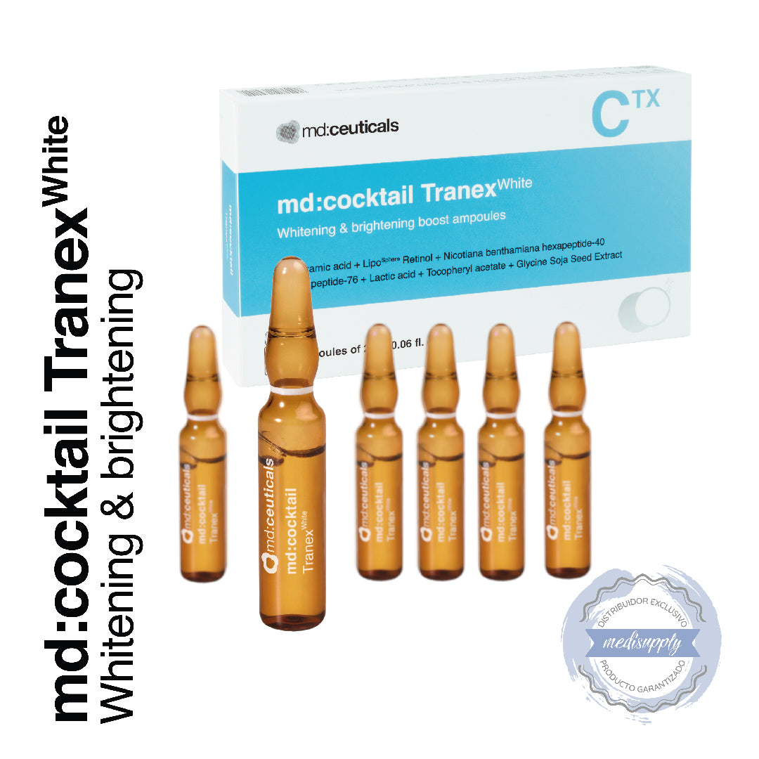 MD COCKTAIL TRANEX WHITE AMP C/10 | Farmacia Dermatológica Cruz Rosa ...