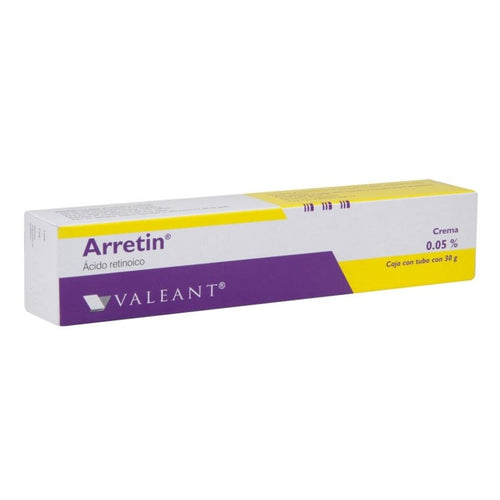 ARRETIN 0.05% CUTANEO 30 G. CREMA | Farmacia Dermatológica Cruz Rosa ...